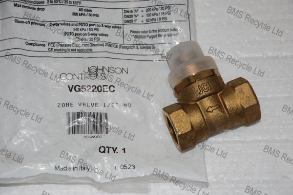 BMS Recycle Ltd - Johnson-Controls-VG5220EC-3-Port-Valve